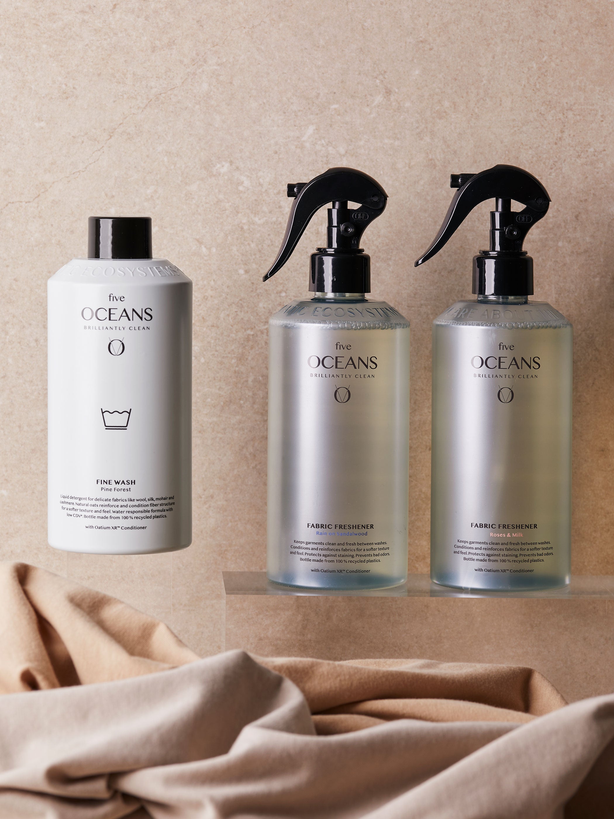 Fabric Fresh & Fine Wash Trio | Five Oceans – Fiveoceanshome.se